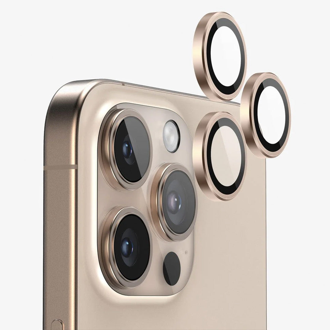 Totu Crystal Clear Camera Protection Rings For iPhone 16 Pro Max ...